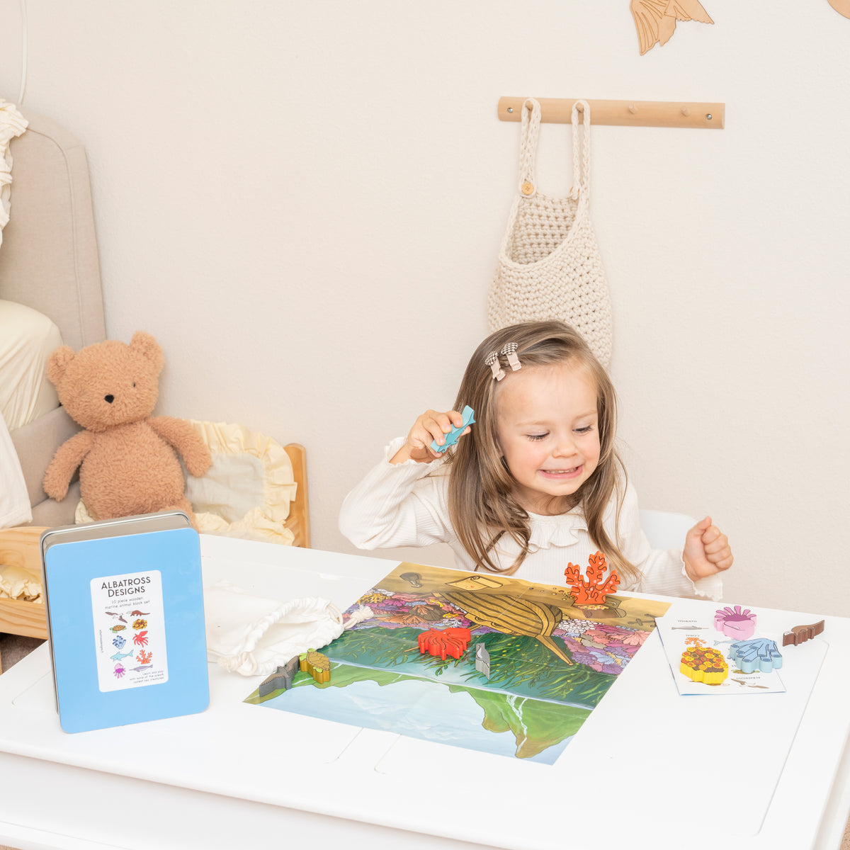 Ocean Animal Wooden Toy Set – Albatross