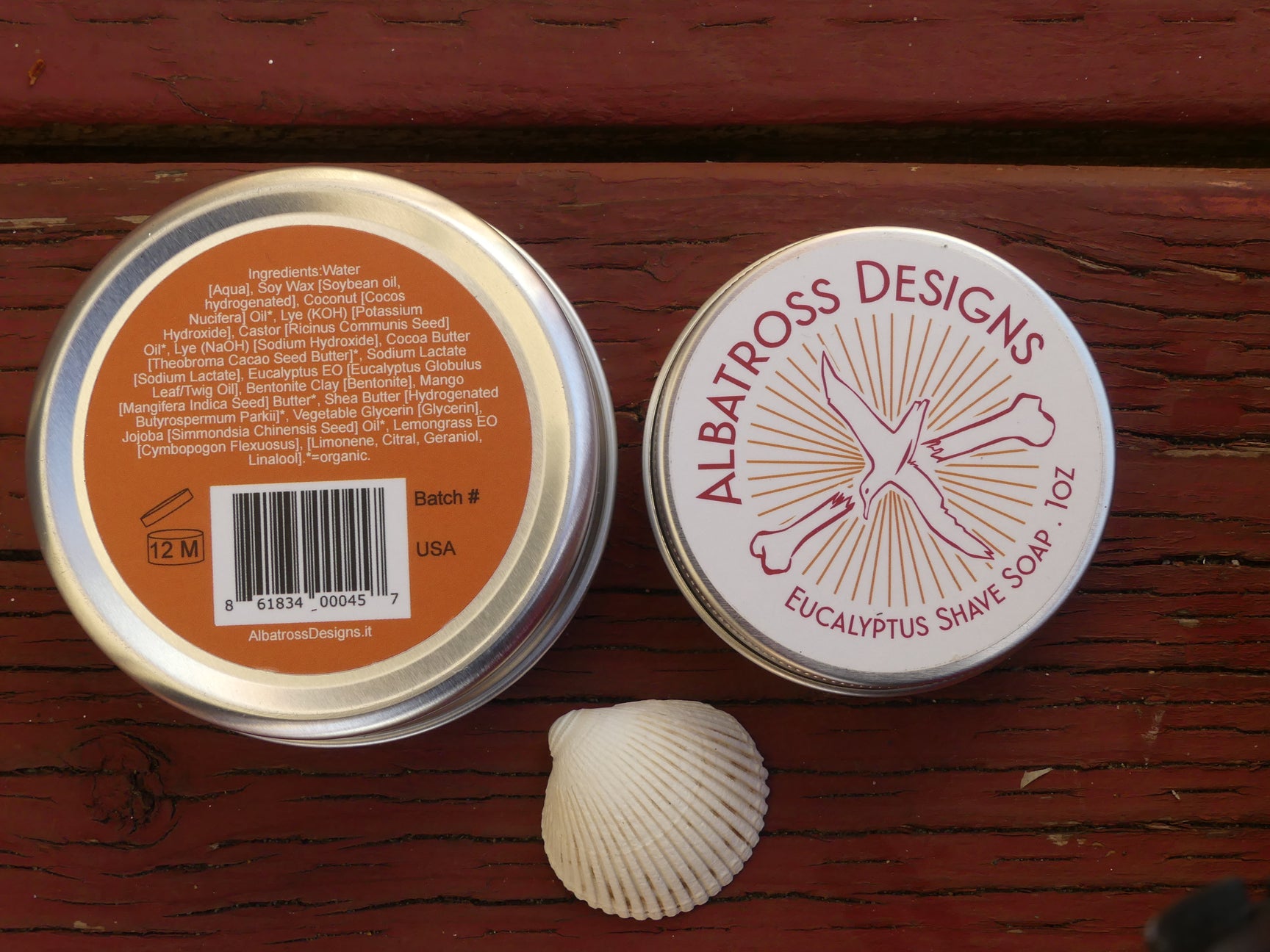 Eucalyptus Shave Soap – Albatross
